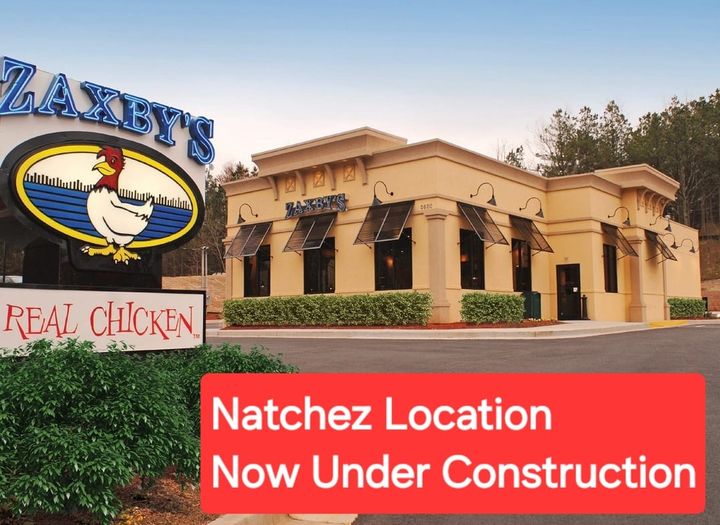 Zaxby's Natchez Location Begins Construction - Everything Natchez Blog